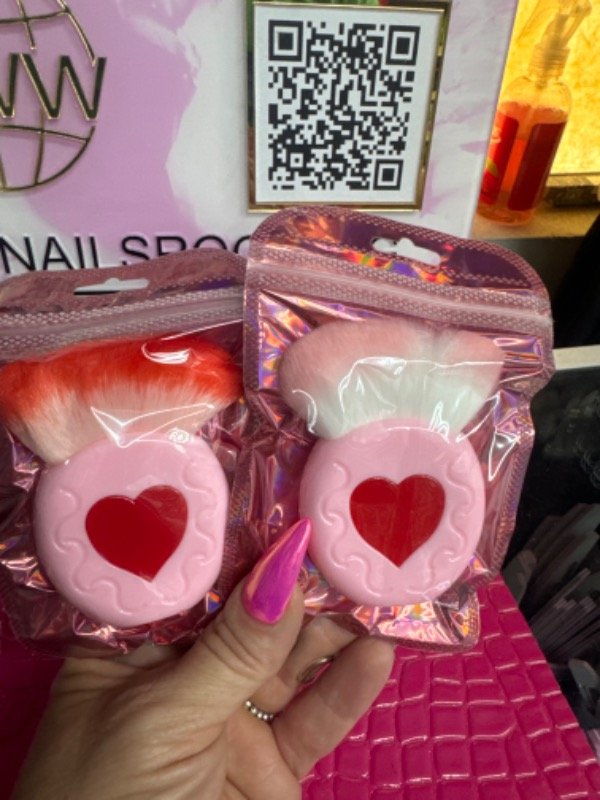 Brocha corazón colores surtidos sin eleccion - Nailsroommg