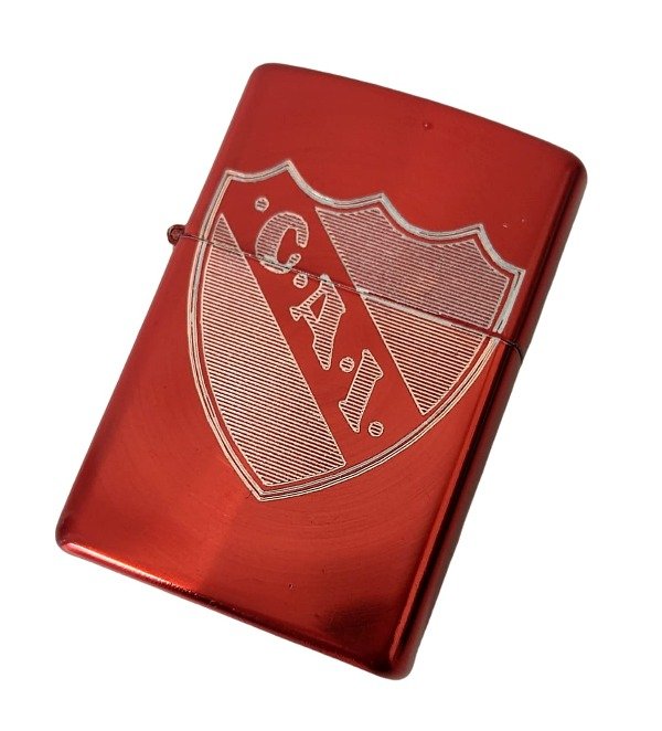 Encendedor ROJO INDEPENDIENTE Recargable Grabado Nombre Logo - SAMBORI ...