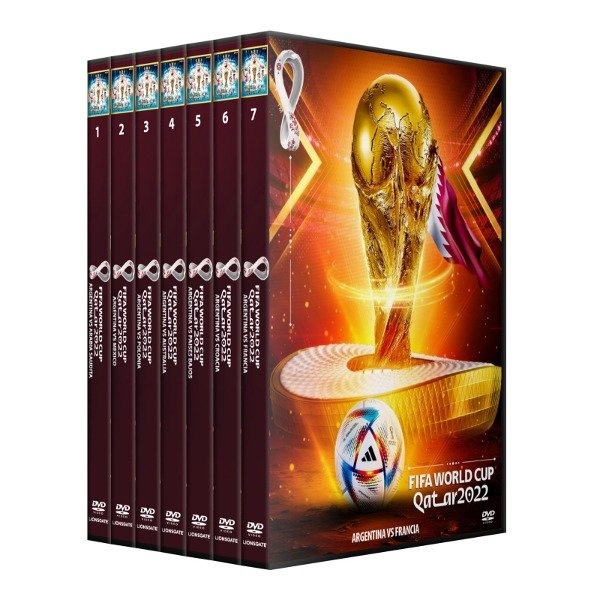 Los 7 Partidos de Argentina en el Mundial Qatar 2022 - Dvd ...