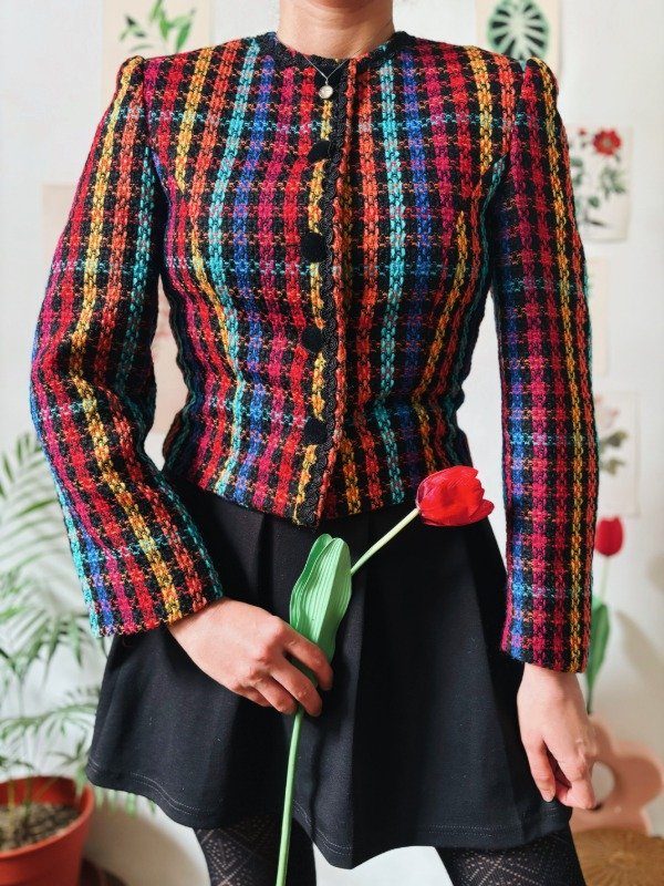 Blazer Pop - miel vintage