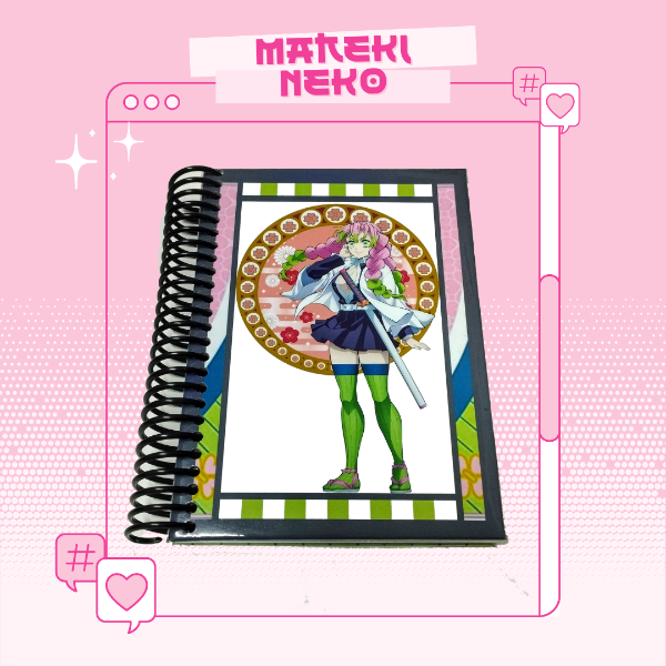 Cuaderno Mitsuri - Kimetsu no Yaiba - Maneki Neko