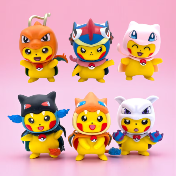 Gashapones Pikachu disfrazado 9cm - Pokemon - YokaiAnime