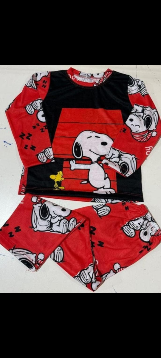 PIJAMA SNOOPY ROJO - Tradiciones Materas
