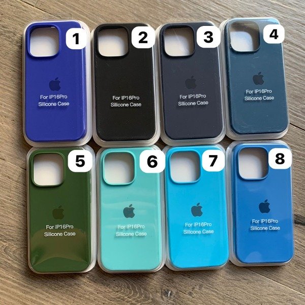 Silicone cases iPhone 16 Pro - Urban Cases