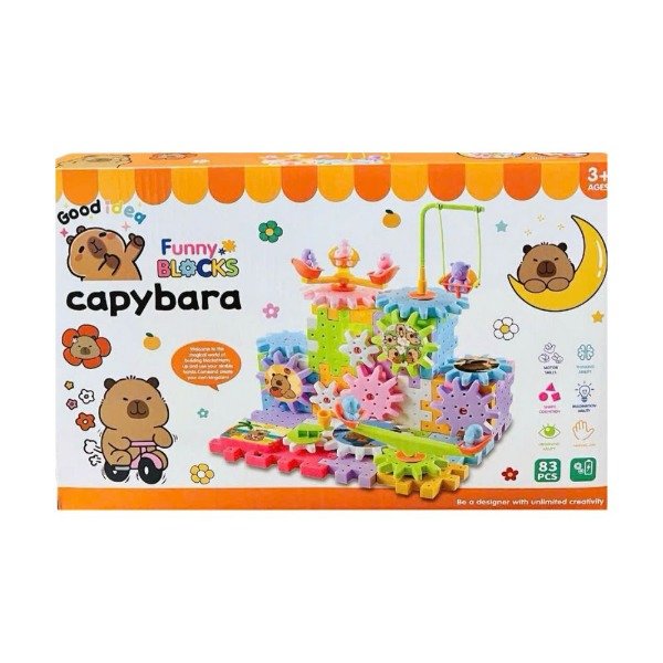 BLOQUE DE CONSTRUCCION CON ENGRANAJES - Modas-Hogar