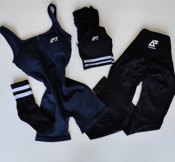Outfit Con Descuento (Catsuit+Calza+Top+Medias) - AFIT