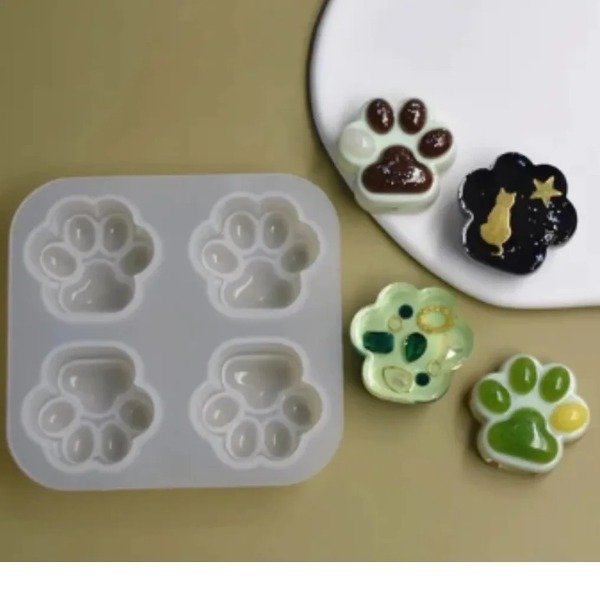 Molde Mini Patitas Brillo Propio