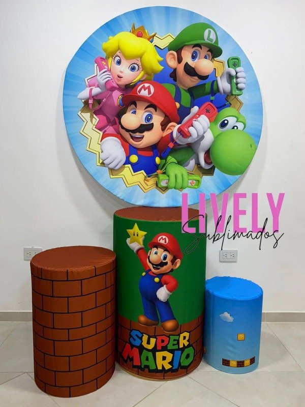 Combo Mario bross - Lively Sublimados