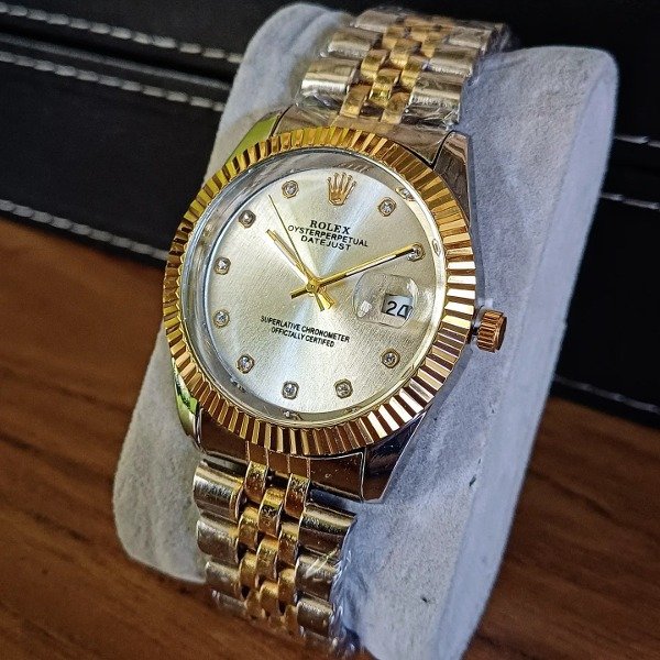 Reloj RLX DATEJUST (COMBINADO BLANCO) - TomyRelojes