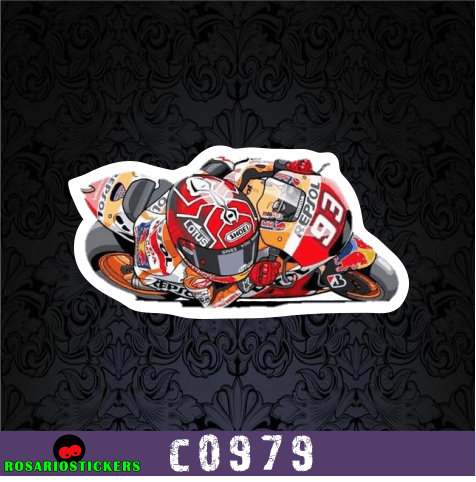 C0979 - Marc Márquez MotoGP - RosarioStickers