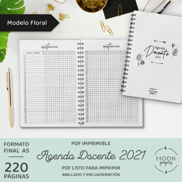 Agendas Docentes - Moon Papers