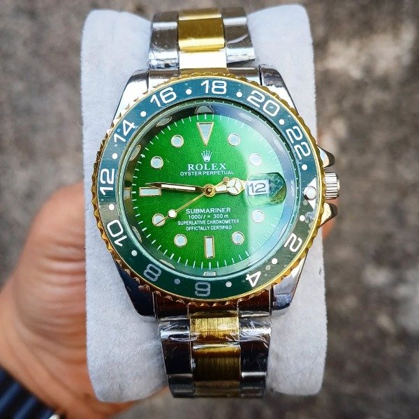 Reloj RLX SUBMARINER (combinado/verde) - TomyRelojes