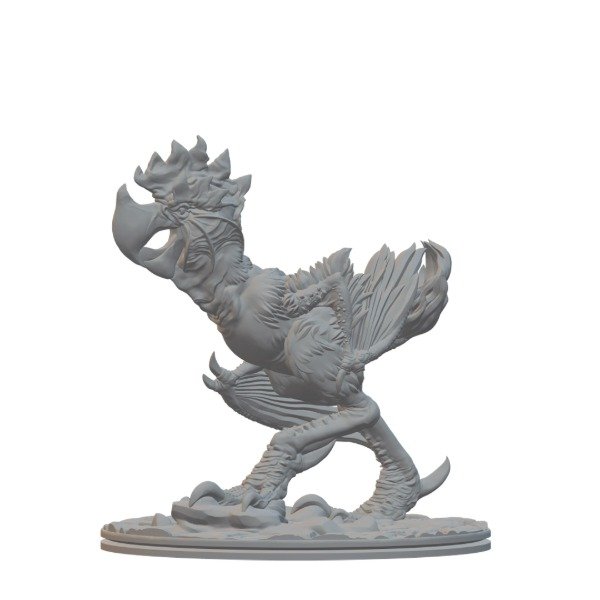 #50 B - Axe Beak (Large) - 3DPrintedMinis