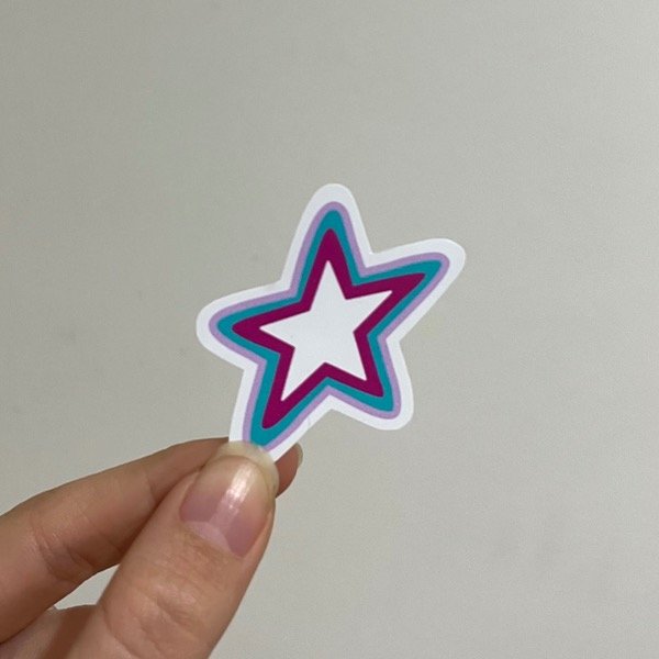 ESTRELLA - Sticker individual Emilia - Bohemian Stickers