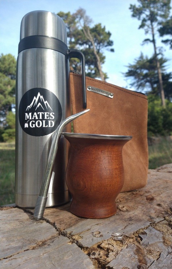 SET COMPLETO MATES GOLD -CAMIONERO ALGARROBO- - Mates Gold