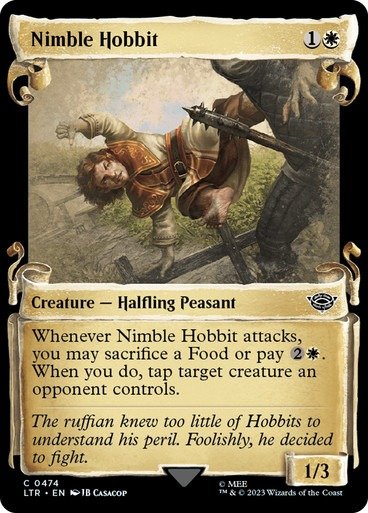 Nimble Hobbit Showcase -Scroll The Lord of the Rings: Tales of Middle ...