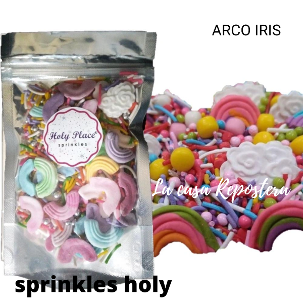 SPRINKLES HOLY ARCOIRIS Y NUBES - La casa Repostera