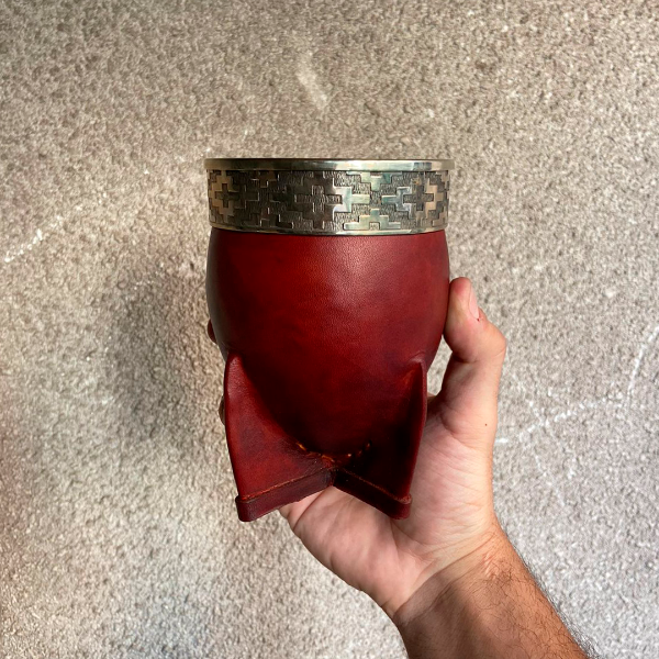 Imperial virola cincelada de alpaca - Producto Nacional - Cultura Yerbera