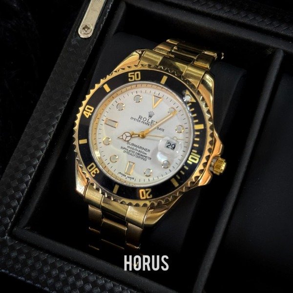 Rolex Submariner AA Dorado y Blanco - Horus Exclusive