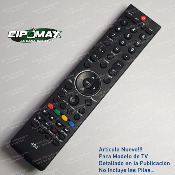 Control Remoto 494 ILO D300032 D300043 D300050 Garantia - CipoMax La ...