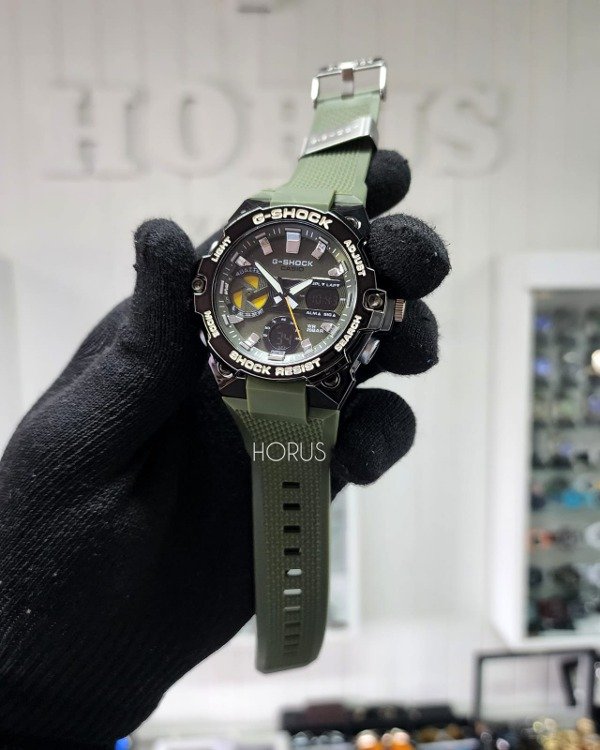 Casio G-Shock B2000 Verde Militar - Horus Exclusive