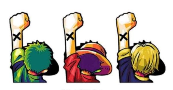 STICKER 3D ONE PIECE 25 - Niros TOYS