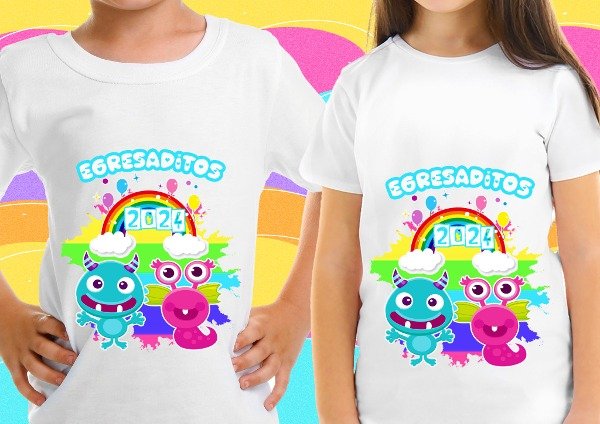 REMERAS EGRESADITOS I - Abigail Imprimibles