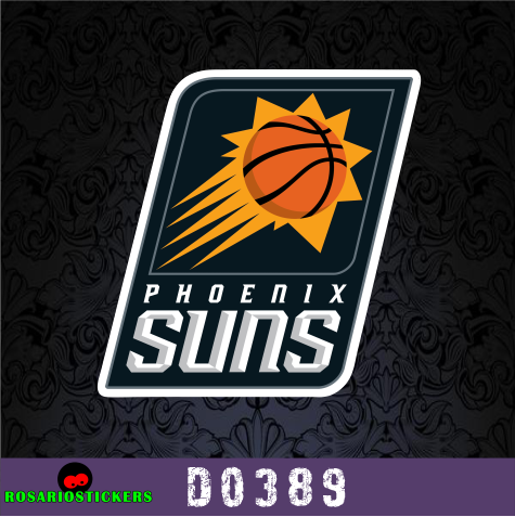 D0389 - Escudo NBA Phoenix Suns basquet - RosarioStickers