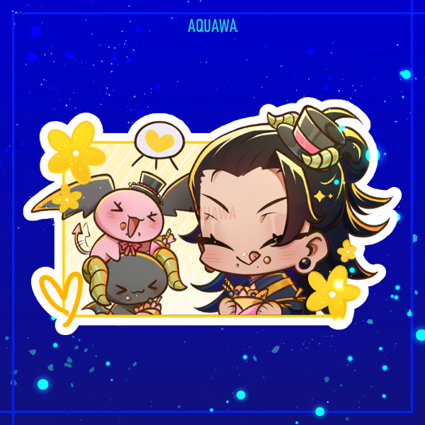 Sticker de GetoxSanrio - Aquawa