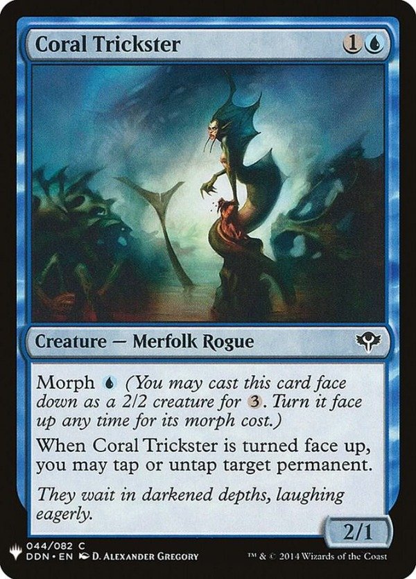 Coral Trickster The List - ALUMINETCG