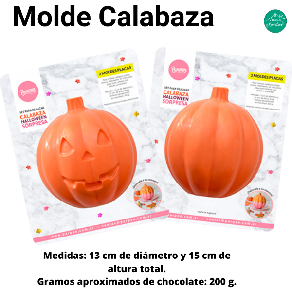 MOLDE CALABAZA PARPEN - La casa Repostera