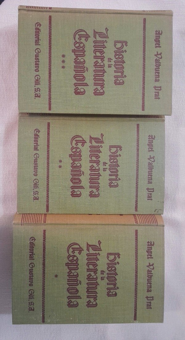 Historia De La Literatura Española - Ángel Valbuena Prat - Gustavo ...