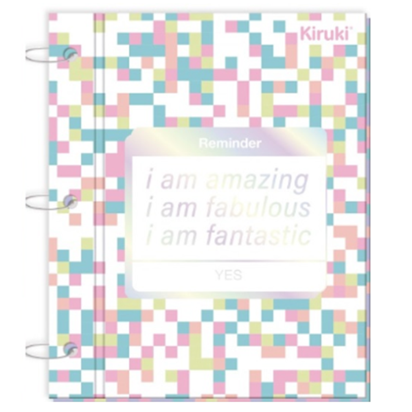 Kiruki - Carpeta Escolar Tapas N 3 "I am" - Librería Estudiantil