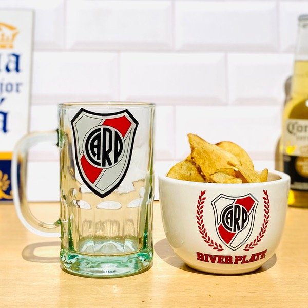 CHOP VITRIFICADO 500 cc + CUENCO EN CAJA - Regaleria Paz