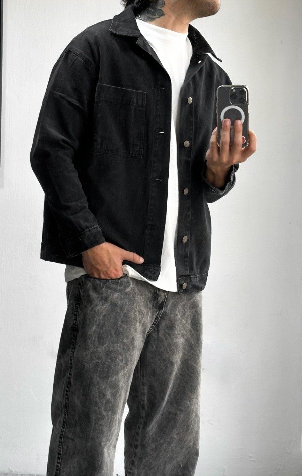 Camisaco Jean (OVERSIZE) - MKF Indumentaria