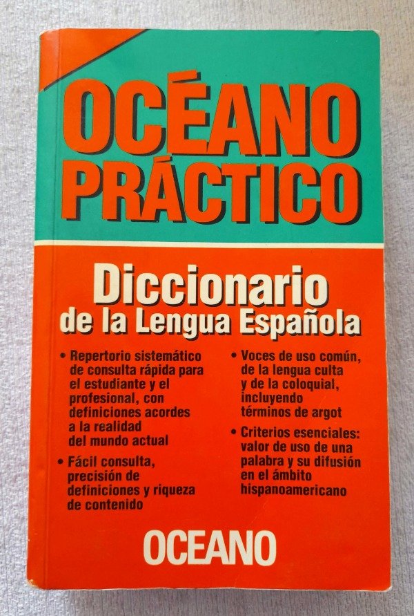 Diccionario De La Lengua Española - Océano Practico - Libros Usados Tandil