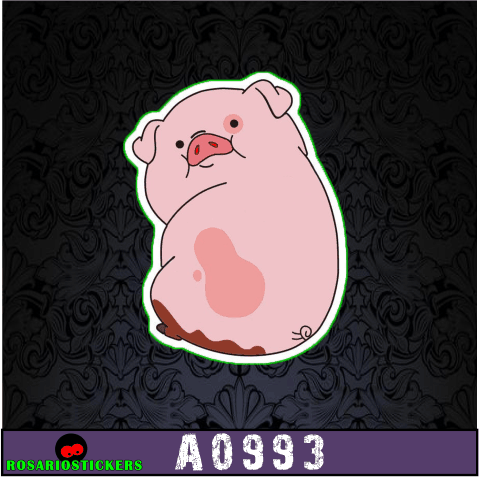 A0993 - Pato el cerdito Gravity Falls - RosarioStickers