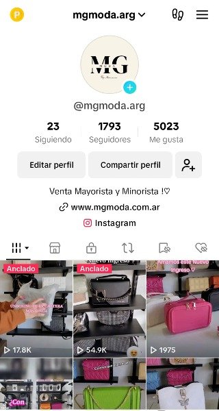 Tienda online de MGMODA