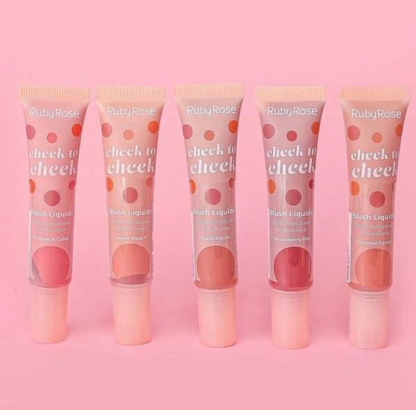 Rubor en crema Cheek to Cheek Ruby Rose - Roses store