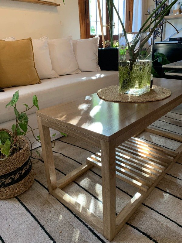 MESA VARILLADA MADERA - Lupe Tienda de Muebles