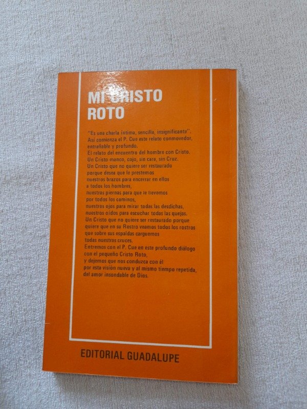 Mi Cristo Roto - Ramon Cue - Editorial Guadalupe - Libros Usados Tandil