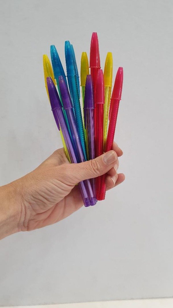 Boligrafo Bic Shimmers Color x4u. - Librería El 10