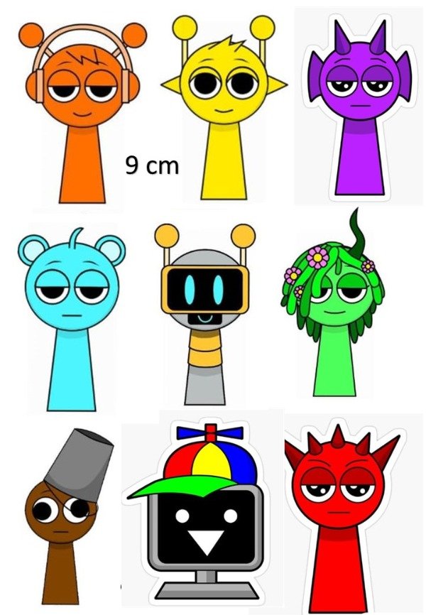 LAMINA SPRUNKY 3 - La casa Repostera