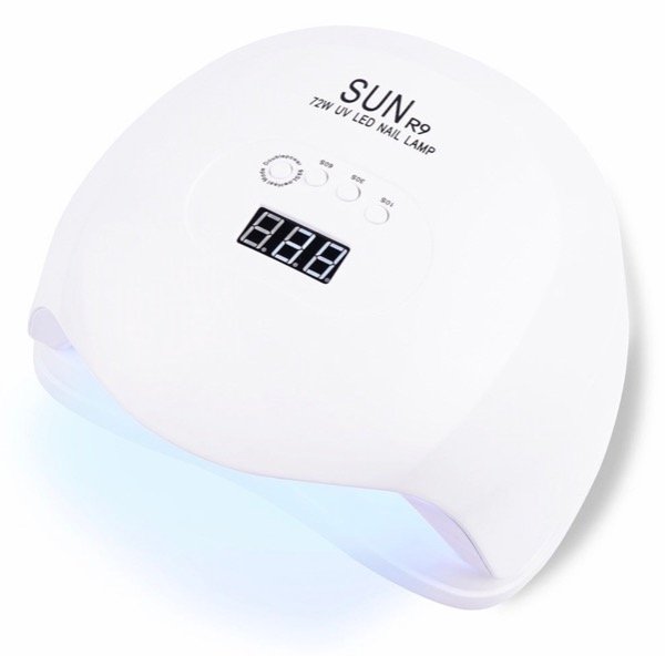 Cabina UV/LED Sun R9 72w - Cherry Insumos