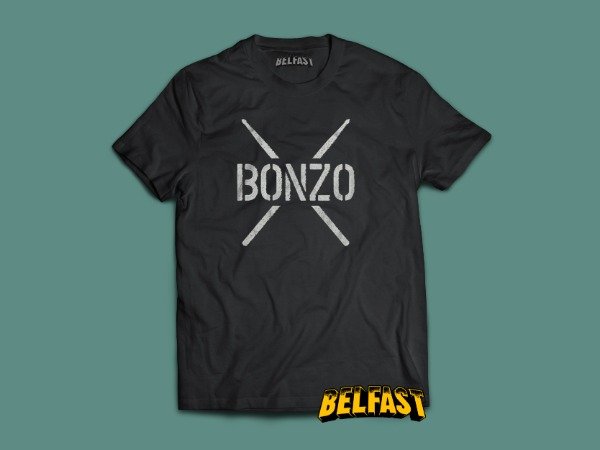 remera led zeppelin bonzo sticks - BELFAST ARG