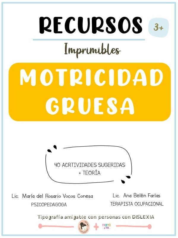 40 actividades de MOTRICIDAD GRUESA - Almacen de Recursos