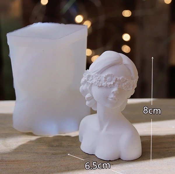 MOLDE ESCULTURA MUJER - ELEMENTOS DULCES