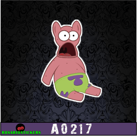 A0217 - Patricio Estrella Bob Esponja - RosarioStickers