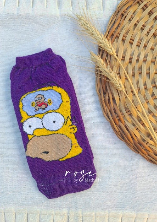 Soquete Homero mono - Rose by Mathilda