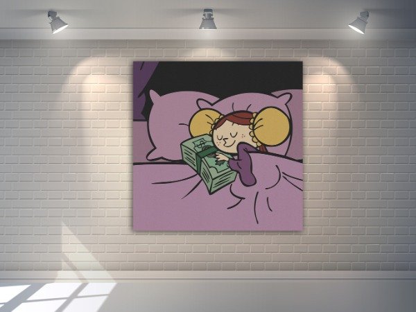 Cuadro Princess Morbucks - Vica Design